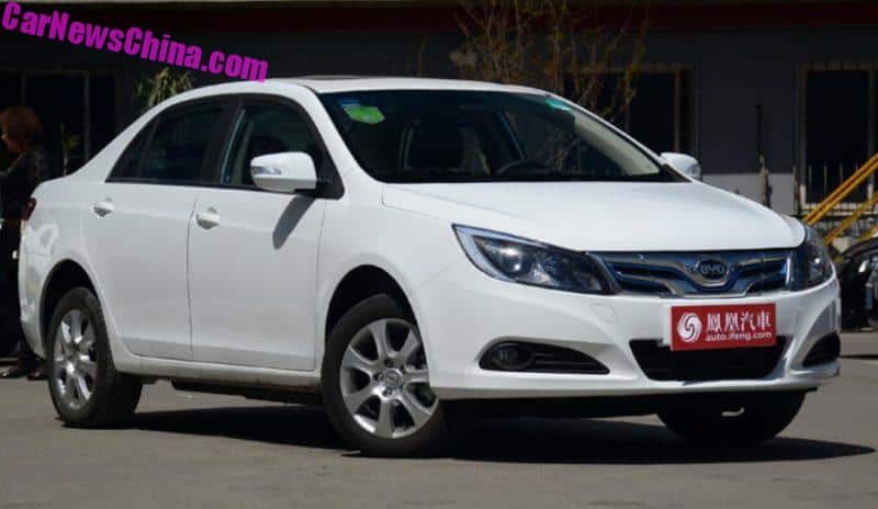 This Is The New BYD e5 Electric Sedan For China - CarNewsChina.com