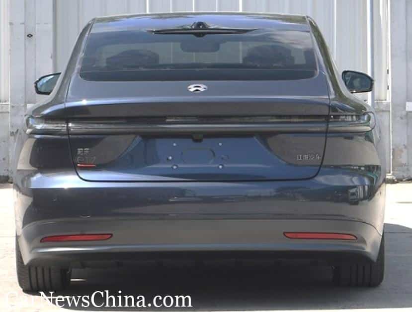 Production Version NIO ET7 Electric Sedan Unveiled In China
