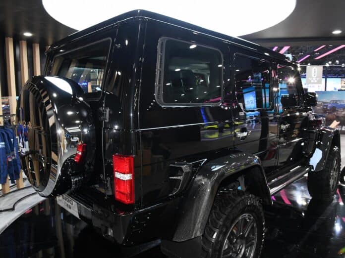 BJ80 Portal axle version is a Chinese G500 4x4²