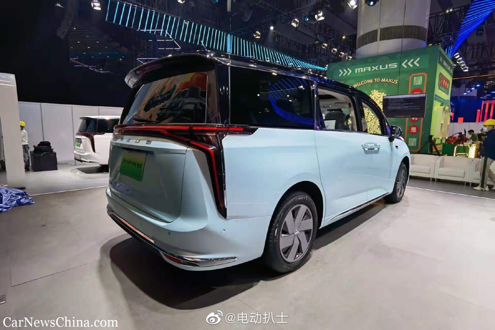 SAIC high-end EV Maxus Mifa 9 launched at $42,200 and coming to Europe