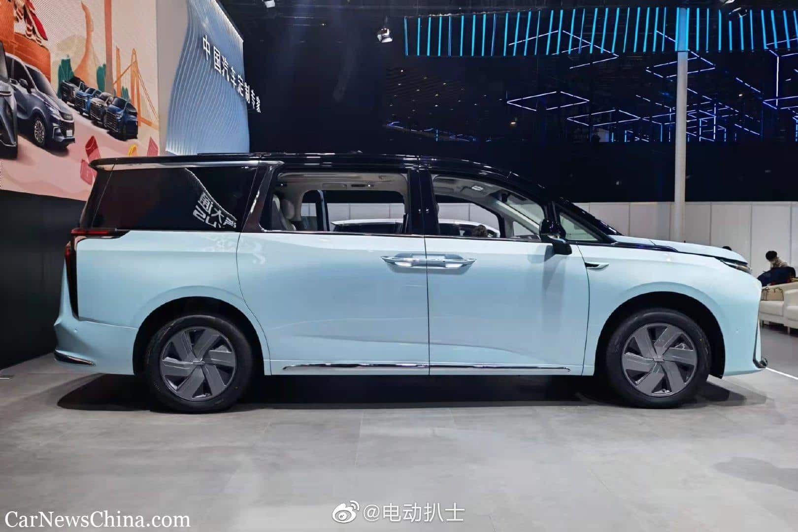 SAIC high-end EV Maxus Mifa 9 launched at $42,200 and coming to Europe