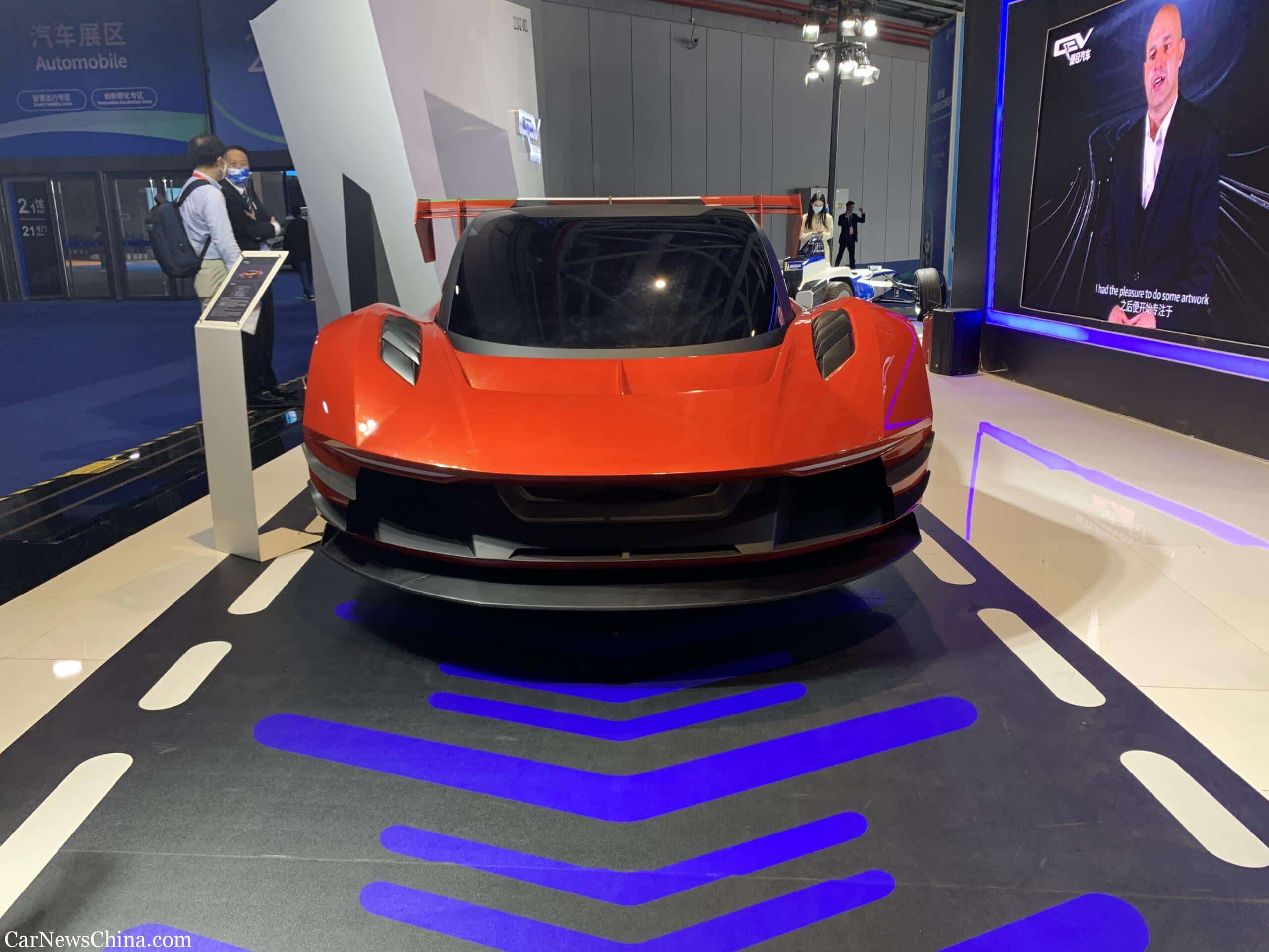 QEV Auto unveils crazy Chinese hypercar designed by Carlos Turon