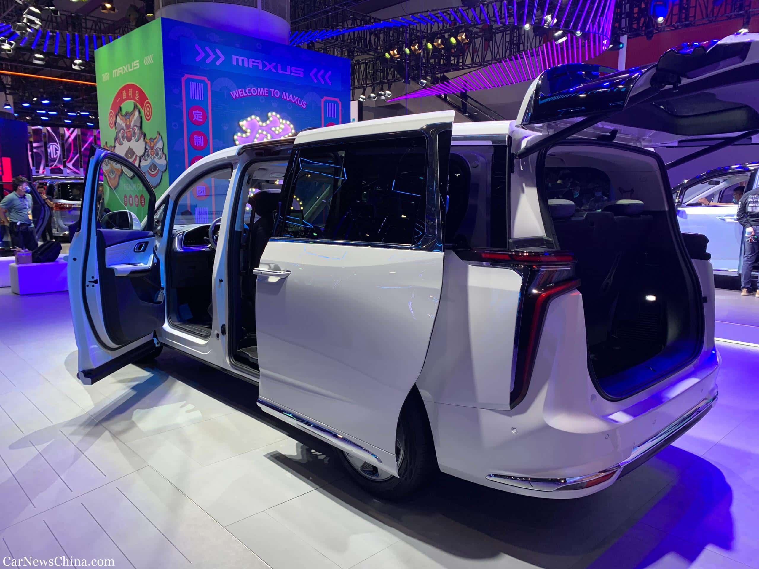 SAIC high-end EV Maxus Mifa 9 launched at $42,200 and coming to Europe