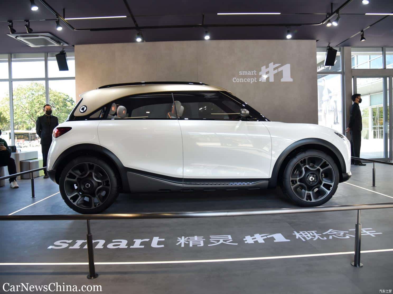 Smart Concept #1 SUV production version exposed