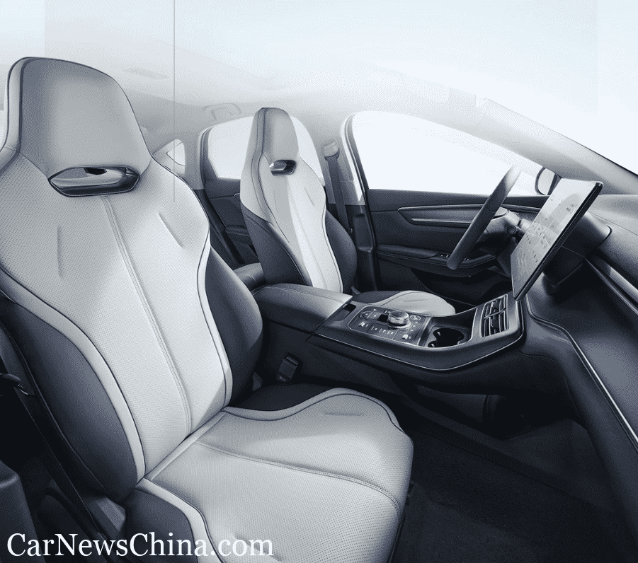 Interior Of The BYD Destroyer 05 Unveiled With 15.6" Floating Screen
