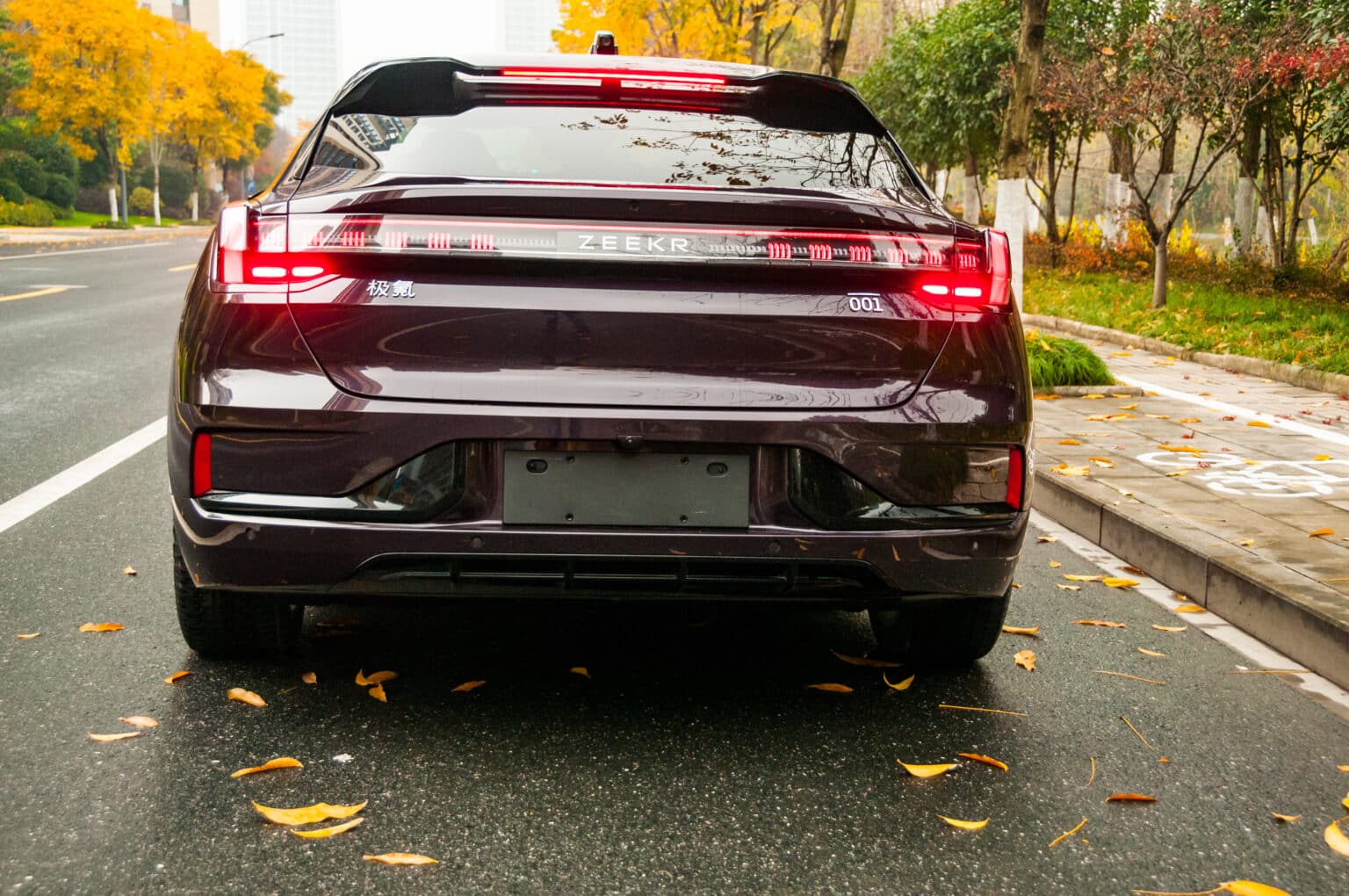 Zeekr 001 exclusive first test drive