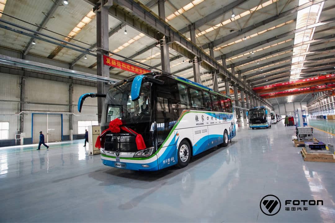 600 hydrogen buses from BAIC's Foton will serve the Beijing Winter Olympics