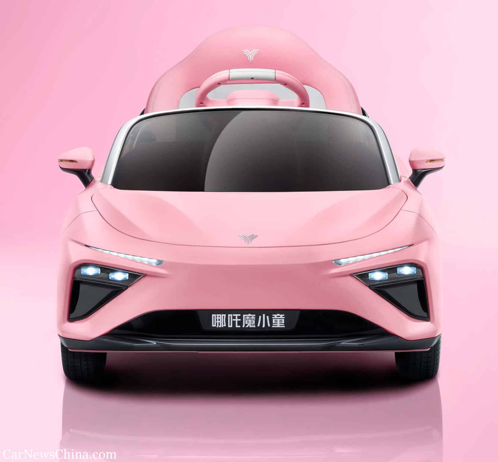 China's NETA Launches Pink Electric Kiddie Car Called 'Magic Kid' And ...
