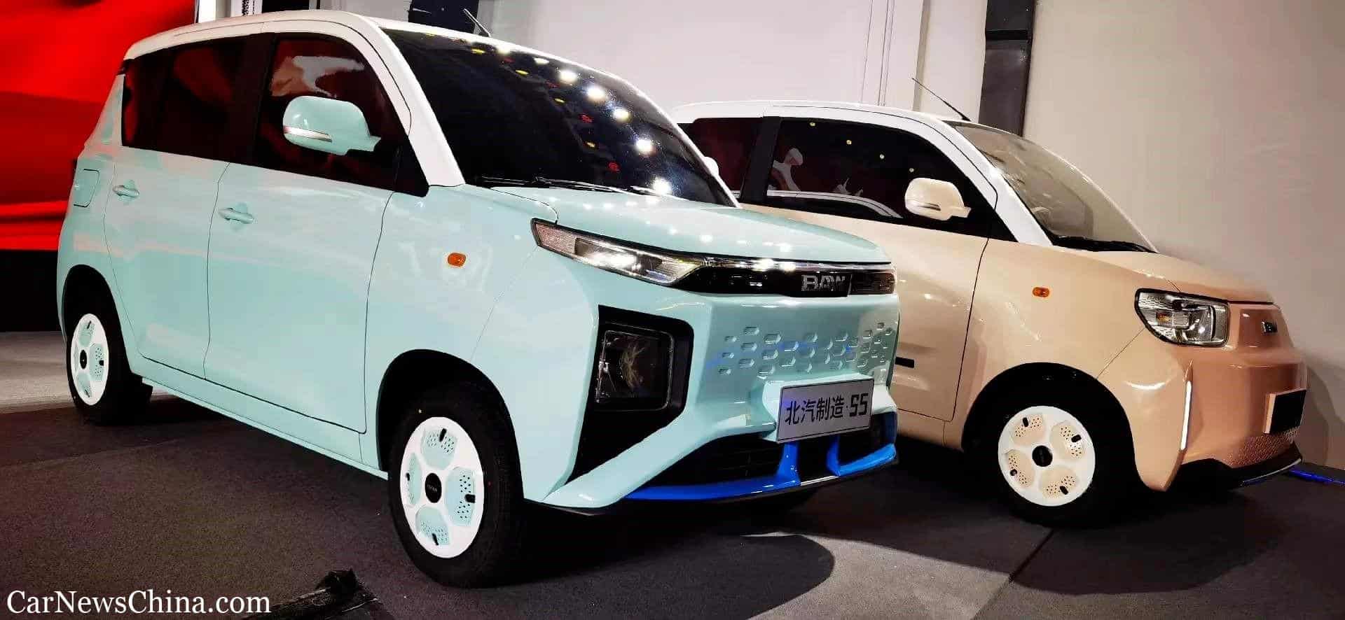 Worry For The Wuling MINI EV (or not): BAW S3 & S5 Mini EVs Unveiled