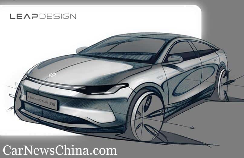 Spy Shots: Leap C01 Is A New Chinese Electric Sedan