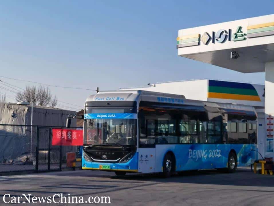 World's largest demonstration of hydrogen vehicles at the Winter Olympics