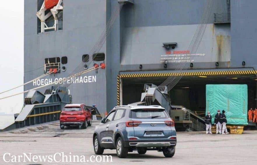 Top 2021 Chinese vehicle exporter revealed