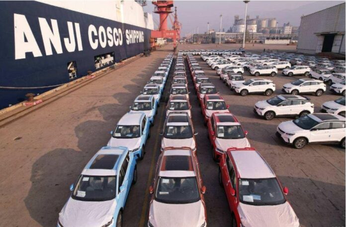 Top 2021 Chinese vehicle exporter revealed