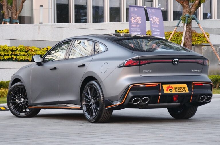 The Changan UNI-V Is A Pretty Chinese Sedan-Coupe But How Much Audi Is ...