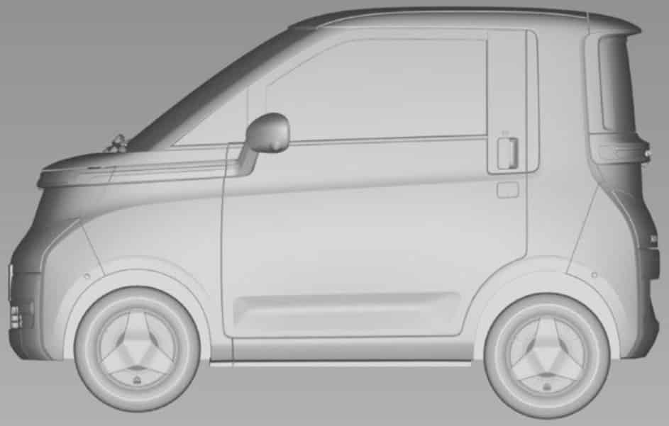 Patent Applied: Wuling E230 Is A New Electric Mini Car For China