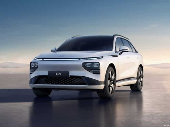 XPeng G9 Interior Spy Shots Reveal A Huge Twin Screen