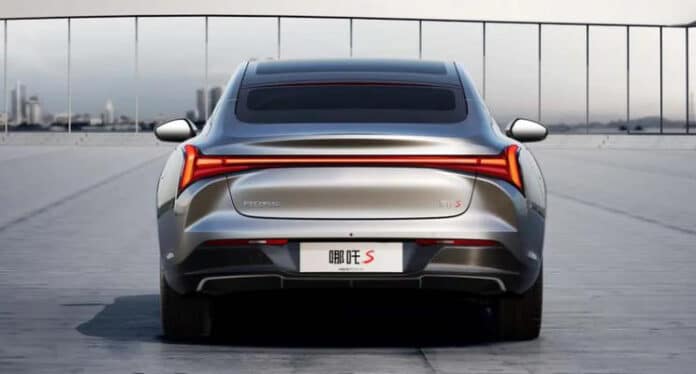 Neta S Official Images - Hozon's Sporty EV Sedan from China