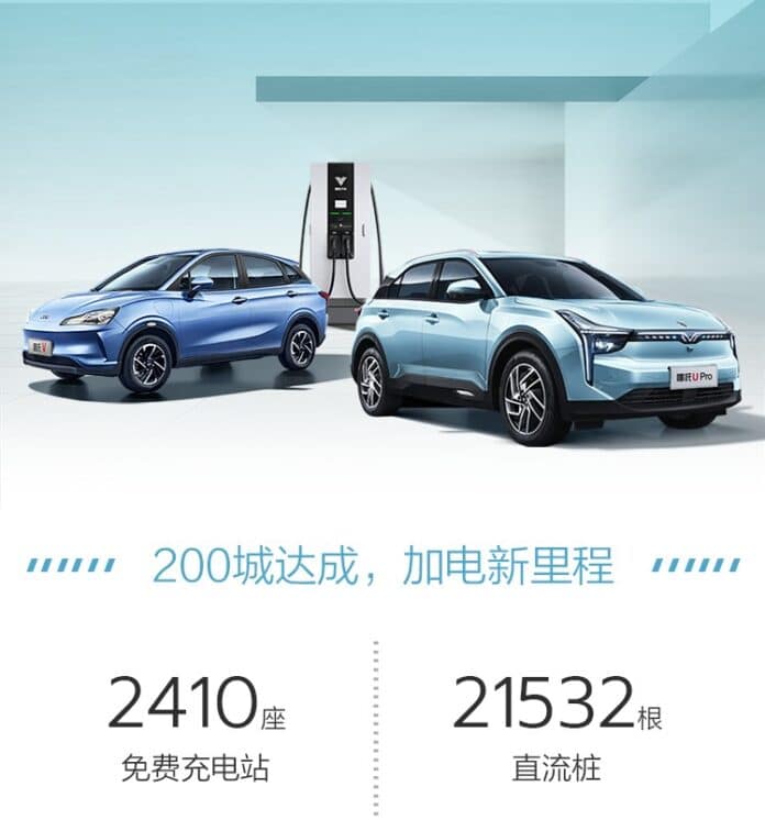 Neta Expands Charging Network With Over 20,000 Free Chargers In China