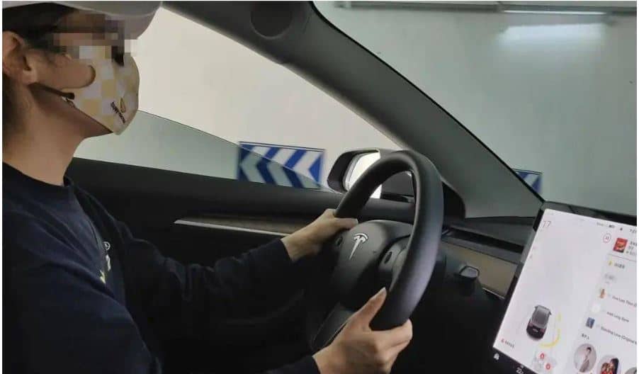 Tesla Model 3 Automatically Plays Ghost Story Late At Night In China