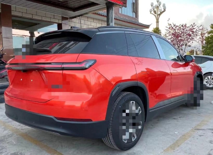 NIO ES7 Electric SUV Again Spied Without Camouflage In China