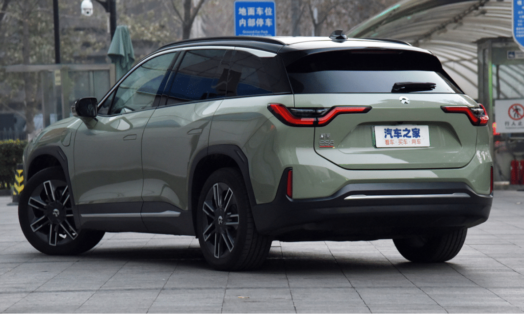 NIO ES7 Electric SUV Again Spied Without Camouflage In China