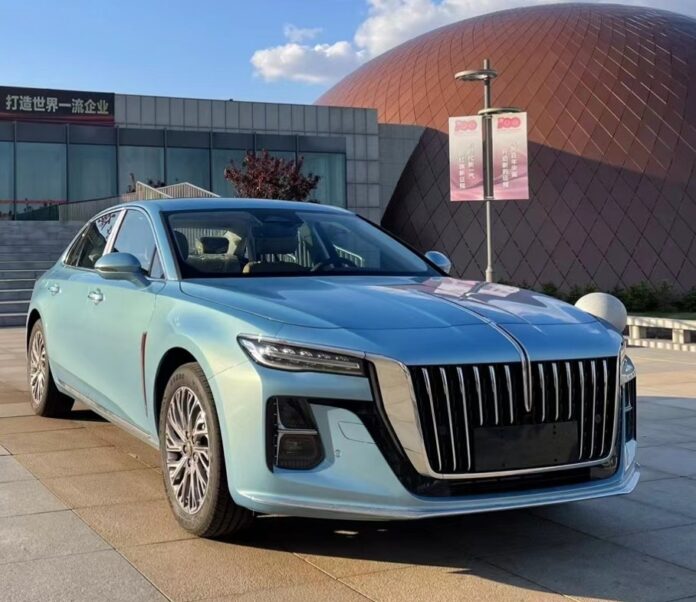 New Photos Of The Hongqi H5 Sedan For China