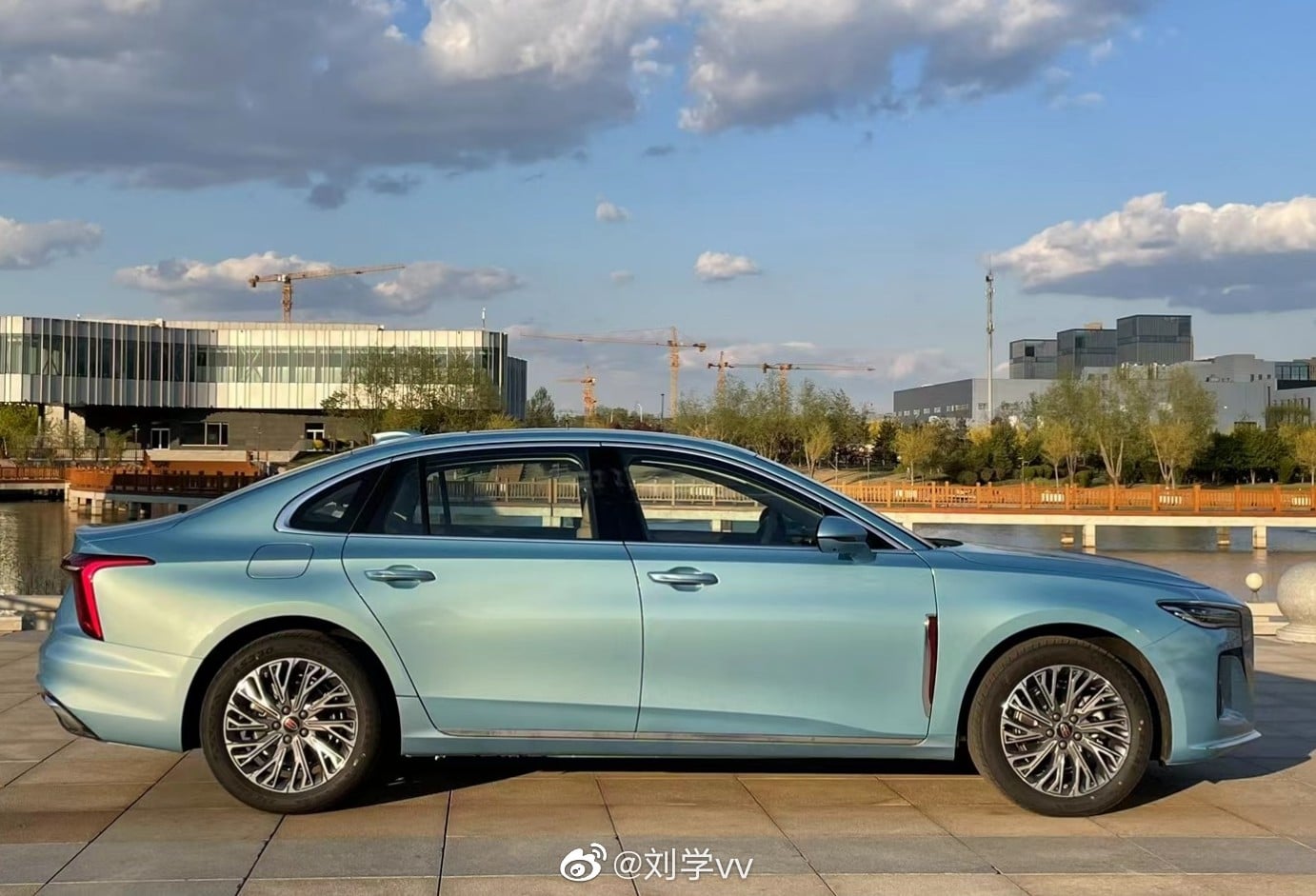New Photos Of The Hongqi H5 Sedan For China