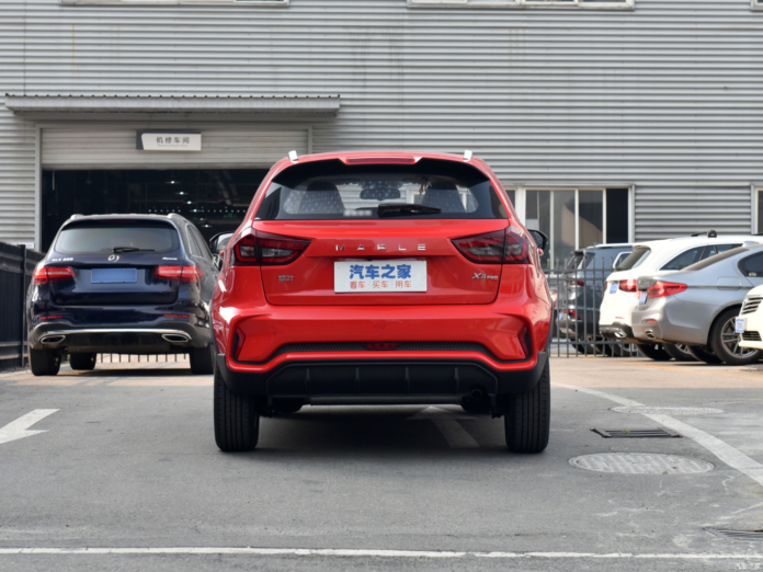 Ruilan's Maple X3 PRO compact SUV pictures emerge ahead of launch