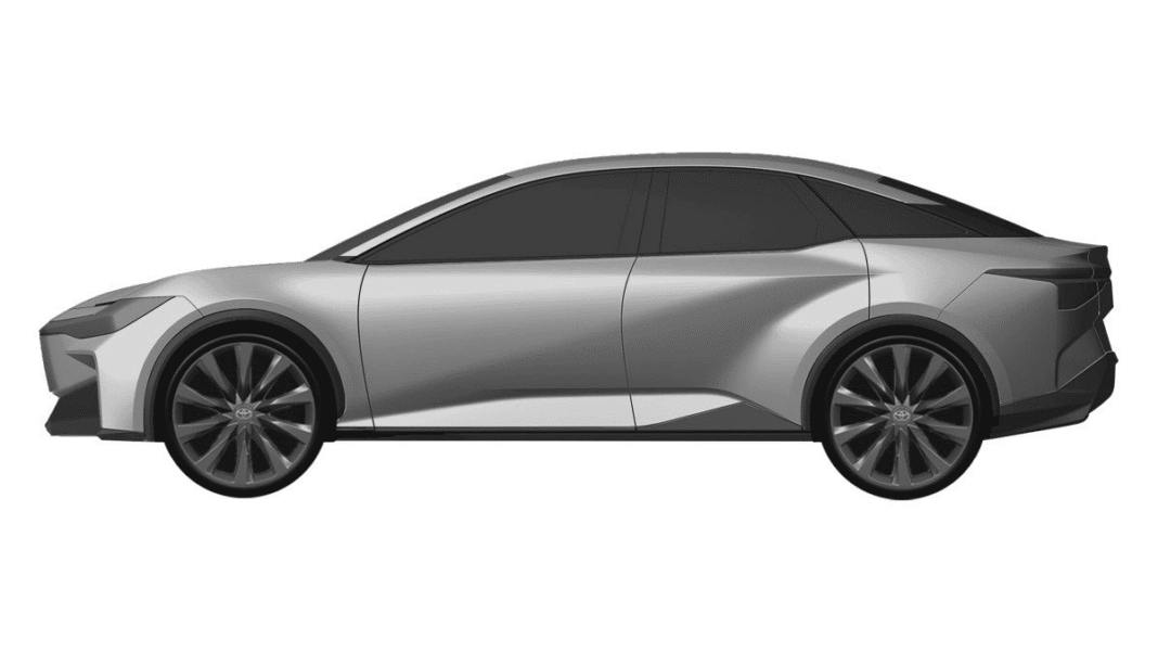 BYD-Toyota bZ5 EV Patent Images Leaked Online