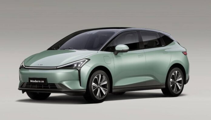 Modern Auto launches car-hailing service using BAW-made Modern EVs