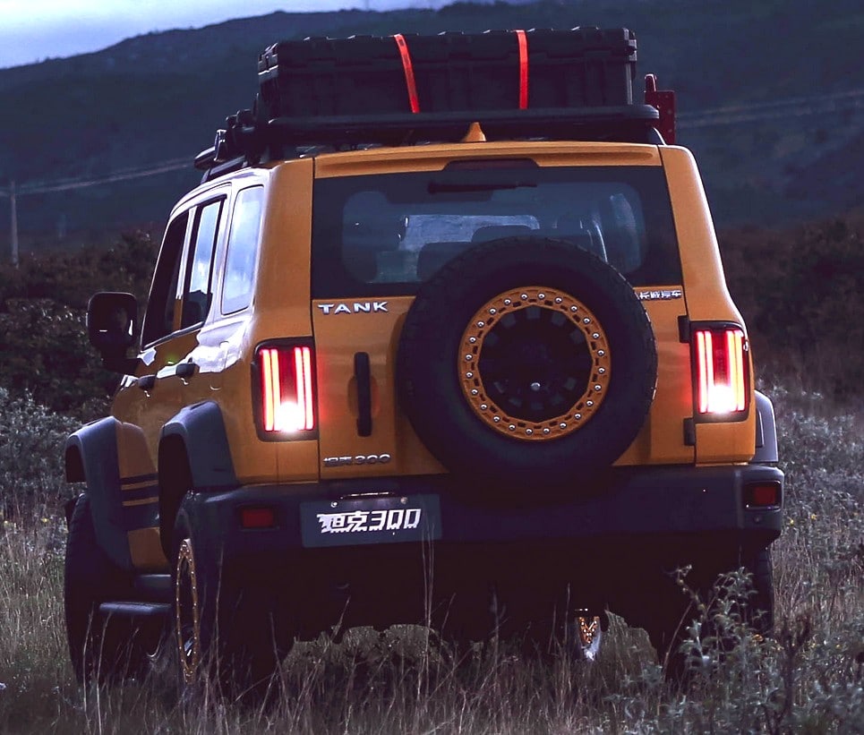 Tank 300 Frontier Edition Is A Tough Cookie For Going Up Mountain In China