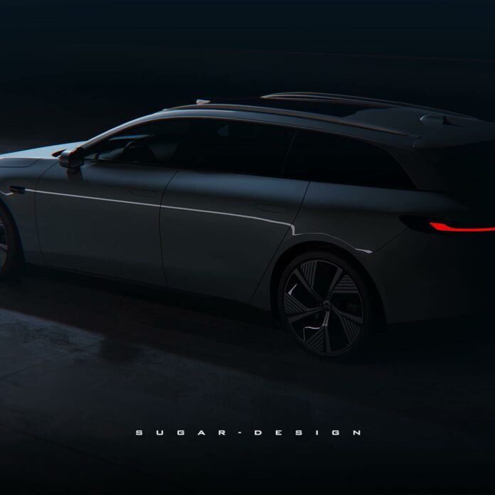 NIO ET7 Reimagined As Station Wagon By Sugar Design In China