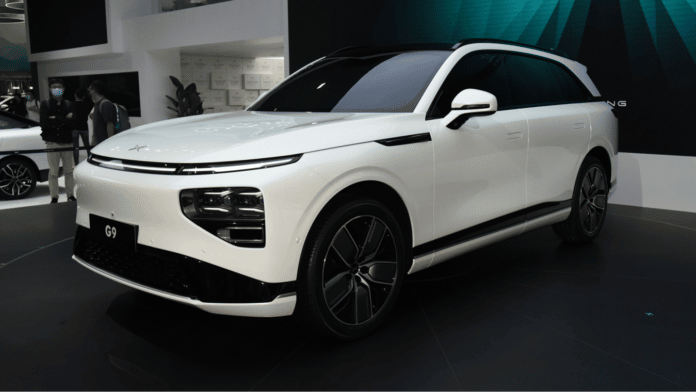 XPeng G9 EV SUV Exposed With 702-KM Range And 96-kWh Battery In China