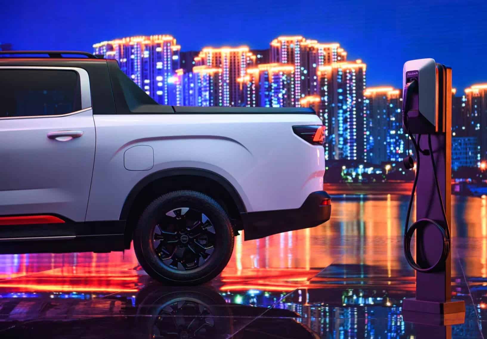 Geely's Radar Brand Unveils RD6 Electric Pickup Truck In China