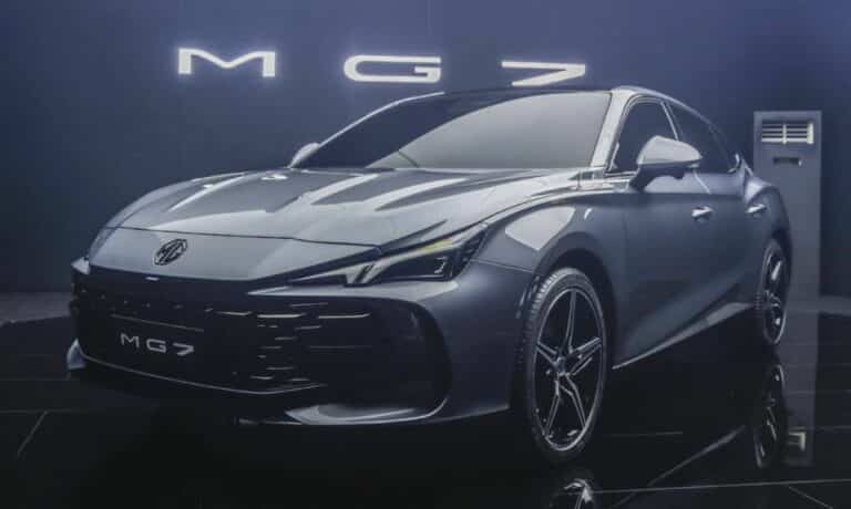 MG7 Sedan Officially Unveiled In China