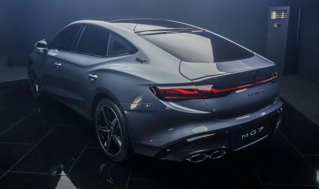 MG7 Sedan Officially Unveiled In China