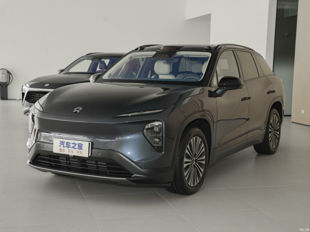 NIO ES8 Facelift Spied In China With LiDAR On Roof