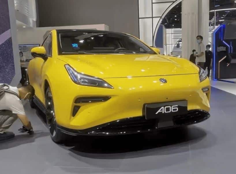 Hycan A06 Electric Sedan Sells Over 30,000 Units In Three Days In China
