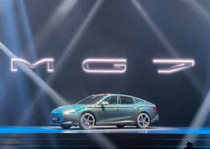 MG7 Sedan Officially Unveiled In China