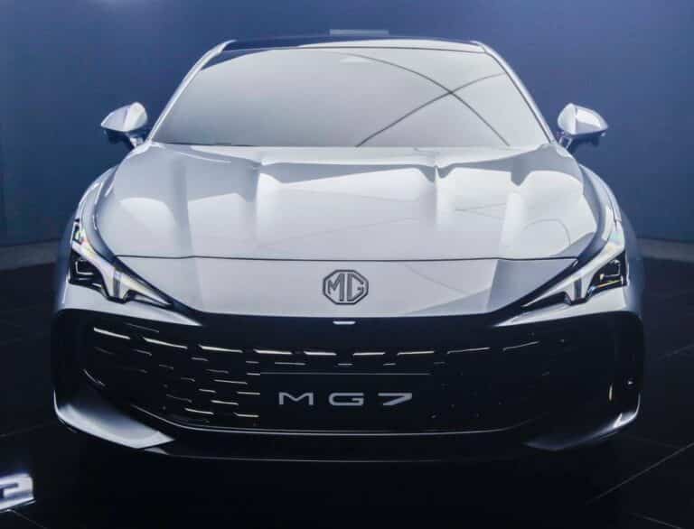 MG7 Sedan Officially Unveiled In China