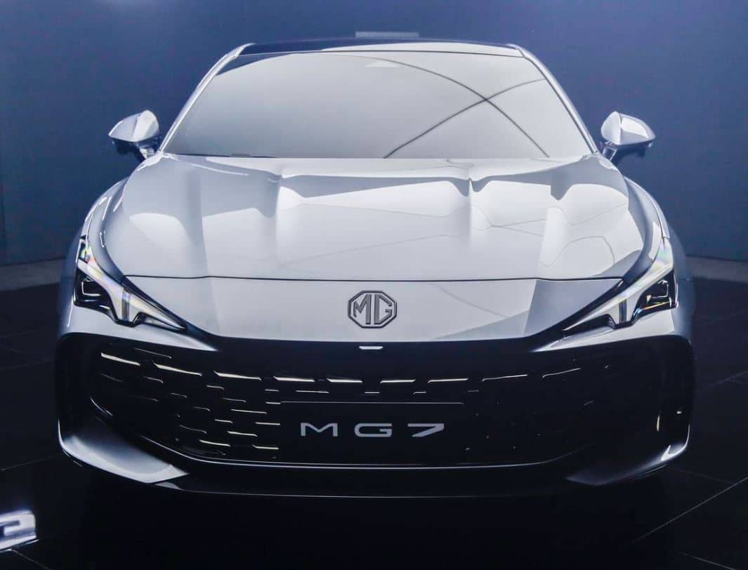 MG7 Sedan Officially Unveiled In China