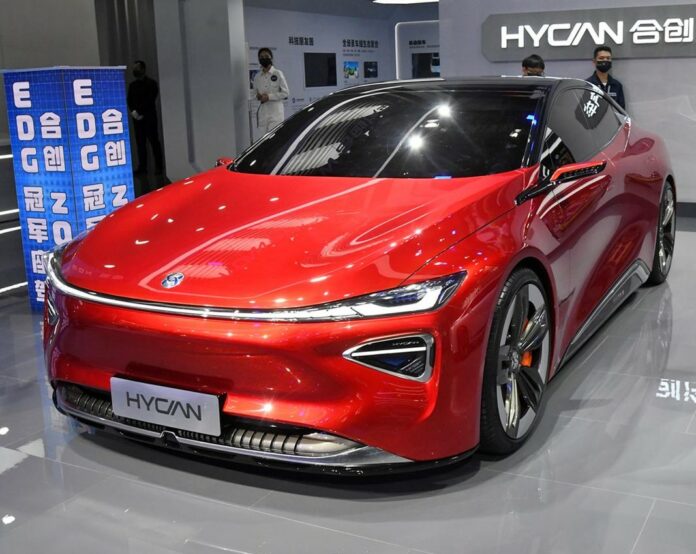 Hycan A06 Is A New Chinese Electric Sedan With A Daring Design