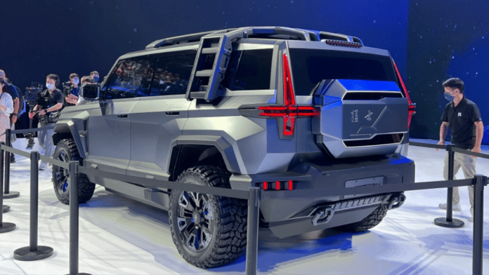 Dongfeng Mengshi (Warrior) Brand Unveiled With Two 1000-HP Beasts