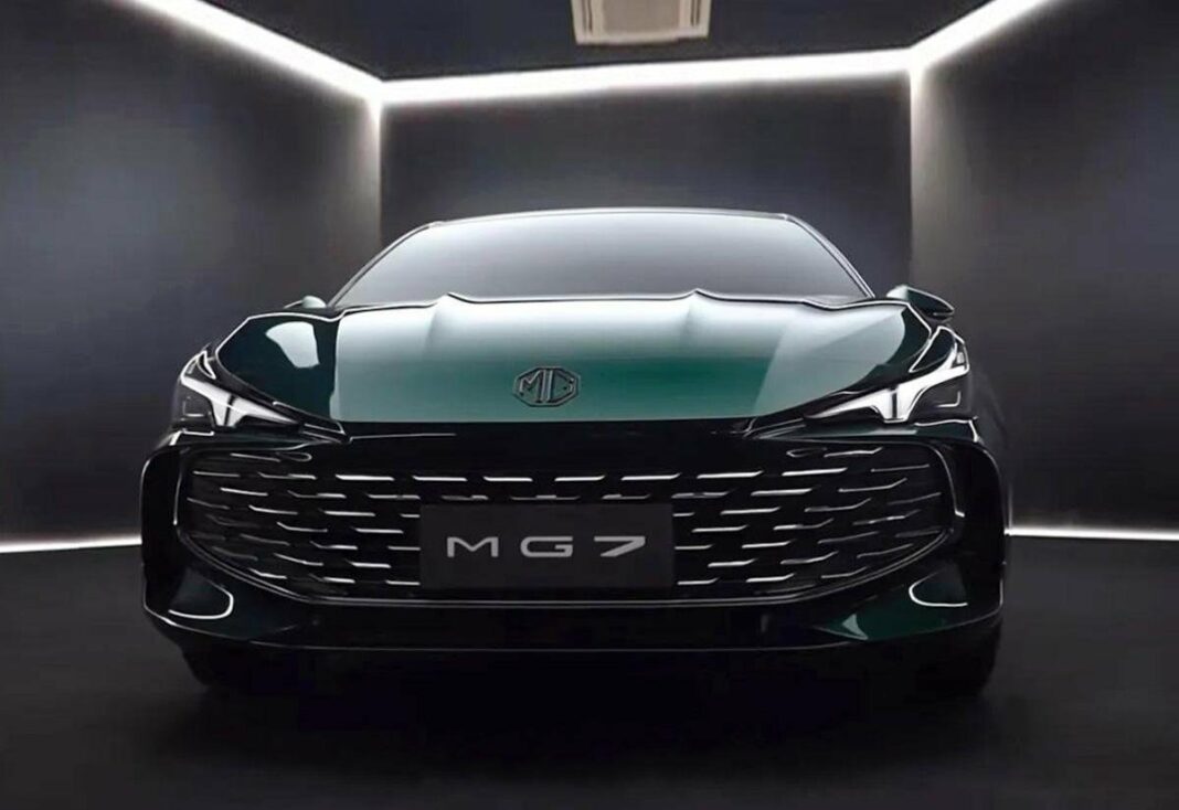 New Images Of The MG7 Sedan For China