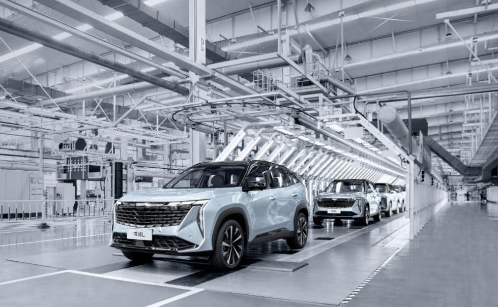 New Geely Boyue L SUV Rolled Off Production Line In China, Expect To ...