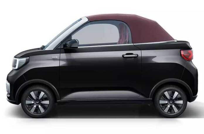 Wuling Mini EV Cabrio Unveiled In China