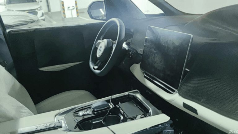 Zeekr 009 Electric MPV Interior Exposed In China