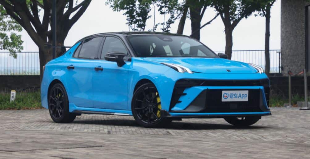 This is the new Lynk & Co 03, price starts at 19,000 USD