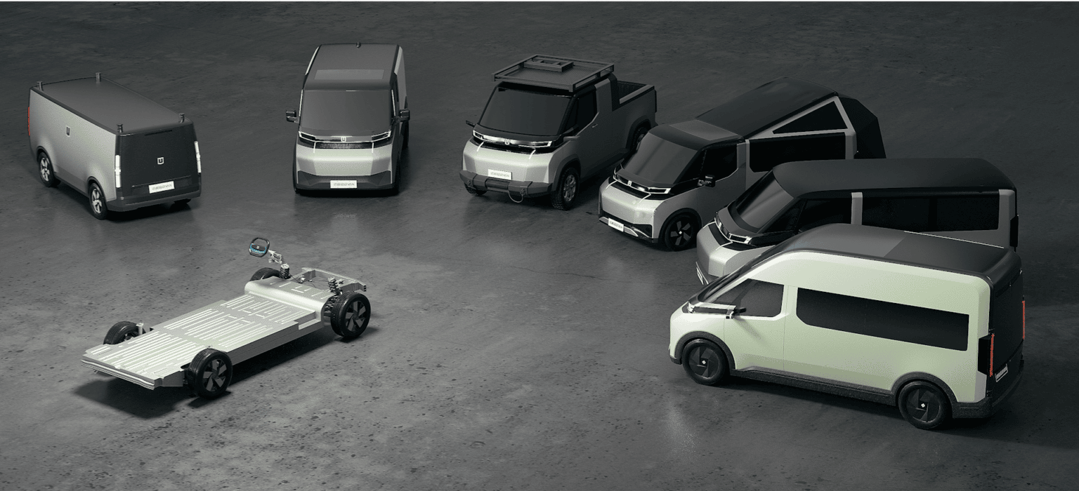 Geely's Farizon Auto Launches Futuristic Cabless Truck EV and SuperVAN