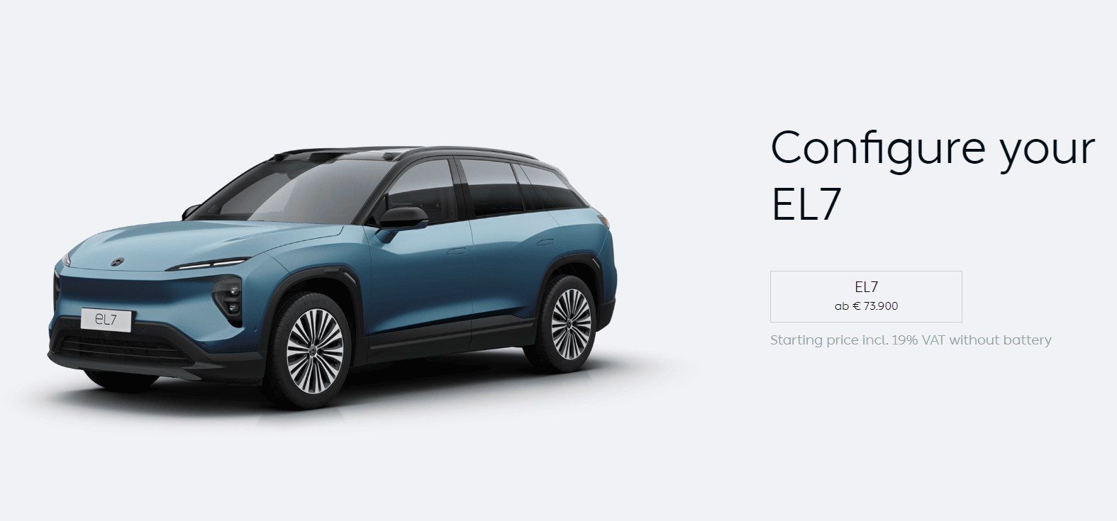 Nio released prices for its European lineup. ET5 starts at 49,900 EUR